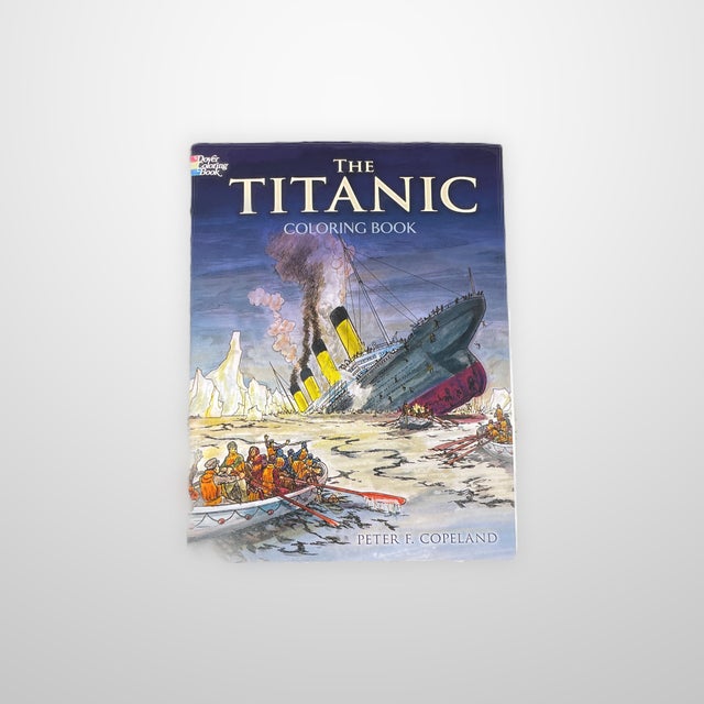 titanic coloring book